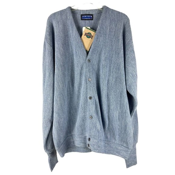 Jantzen | Sweaters | Jantzen Mens 2x 7s Baby Blue Fuzzy Wool Blend ...